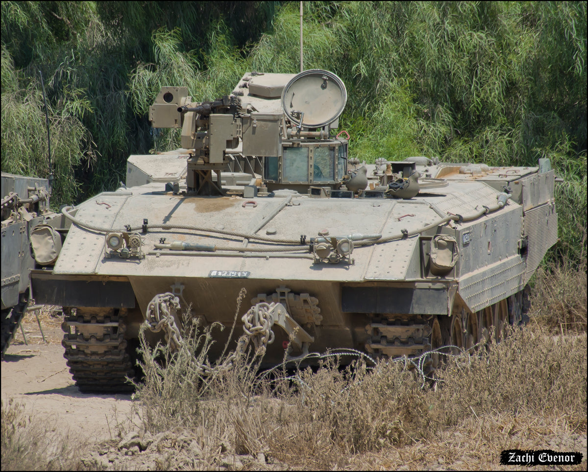 1-72ND SCALE 3D PRINTED ISRAEL GAZA WAR IDF ACHZARIT Mk 2 ARMORED PERS – The Railroad Connection
