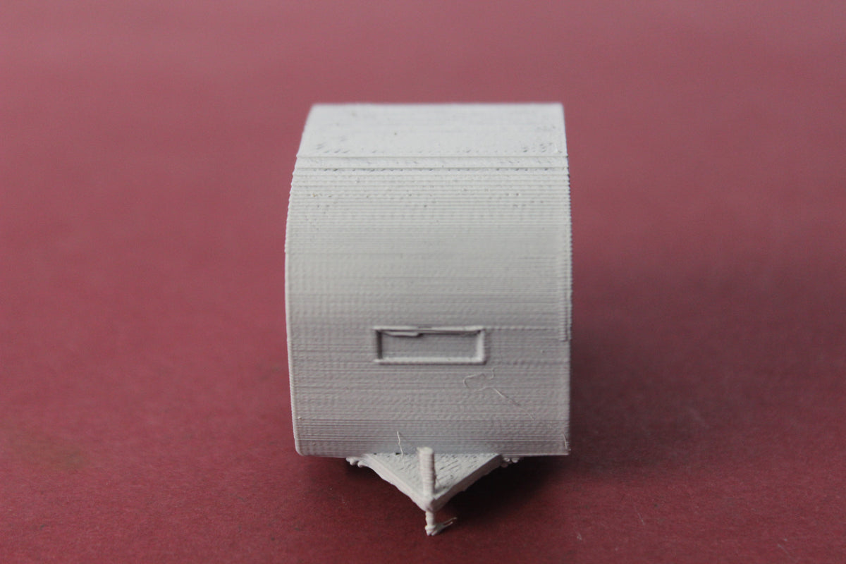 1-87TH HO SCALE 3D PRINTED 1960'S TRAVEL TRALER – The Railroad Connection