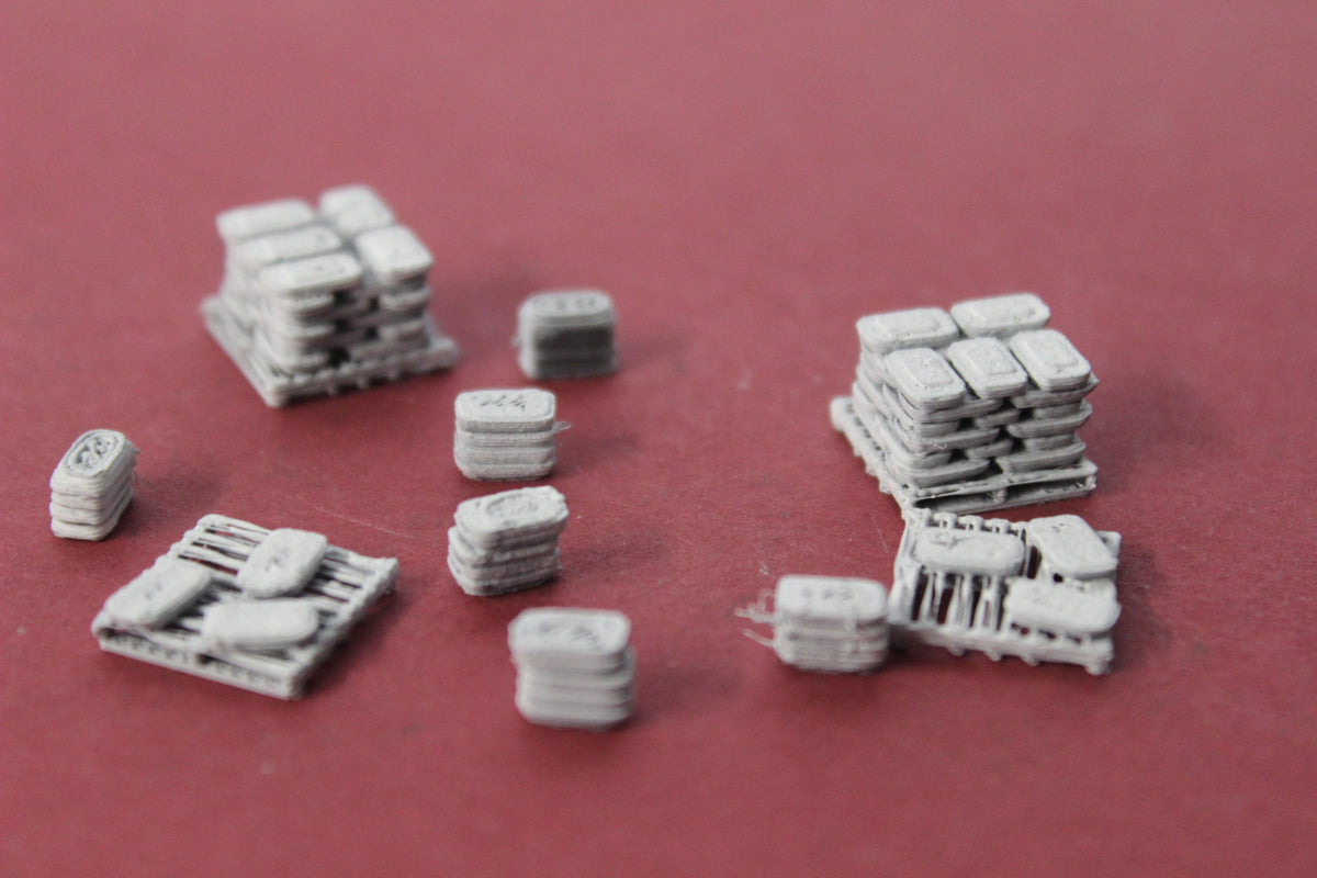 1-87TH HO SCALE 3D PRINTED SACKS OF FLOUR 10 PIECES – The Railroad ...