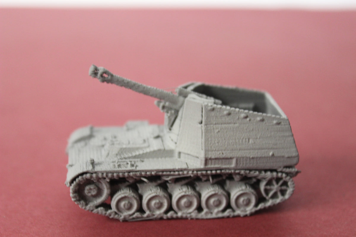 1-87TH SCALE 3D PRINTED WII GERMAN SD.KFZ 124 WESPE LIGHT FIELD HOWITZ ...