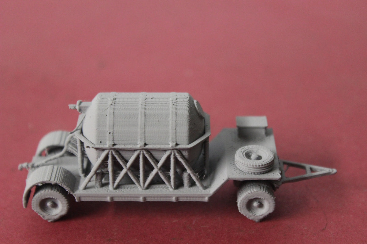 1-87TH SCALE 3D PRINTED GERMAN WWII V2 A-STOFF TRAILER – The Railroad ...