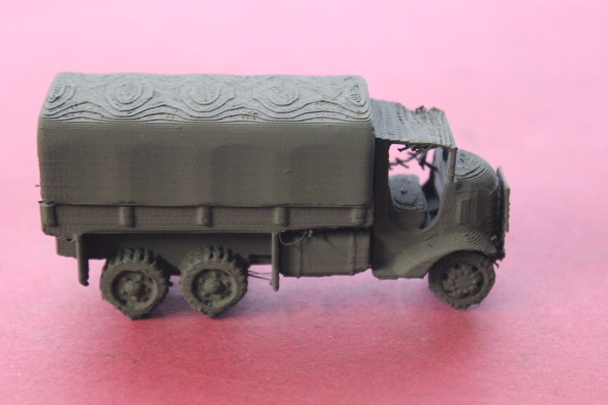 1-87TH SCALE 3D PRINTED WW II BRITISH 1942 GMC AFKWX-353 COE 6x6 – The ...