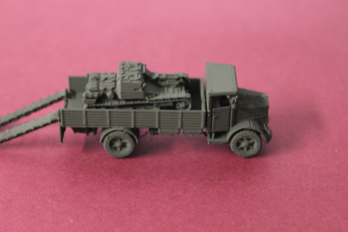1-87TH SCALE 3D PRINTED WWII ITALIAN LANCIA TANK TRANSPORTER WITH CVS3 ...