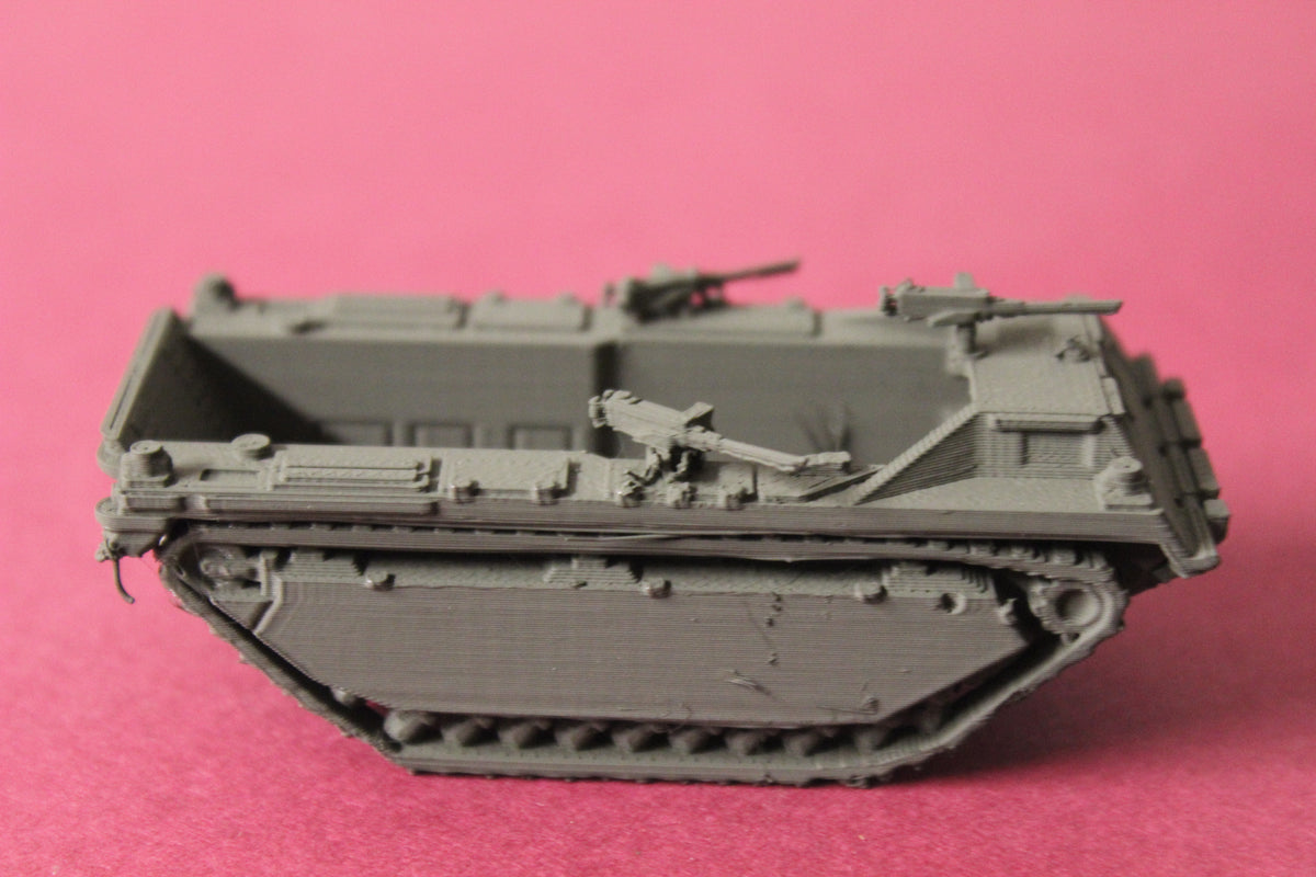 1/87TH SCALE 3D PRINTED WW II USMC LVT 4 WATER BUFFALO ARMED ...