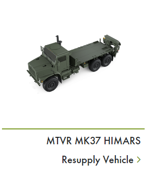 1-50TH SCALE 3D PRINTED U.S. ARMY MK39 HIMARS RESUPPLY VEHICLE DESIGN ...
