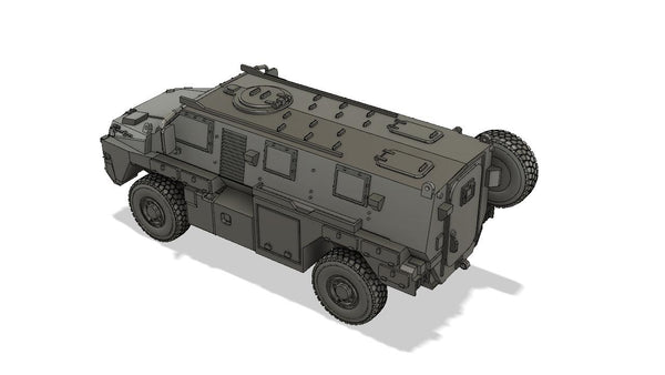 1-87TH SCALE 3D PRINTED AUSTRALIAN BUSHMASTER MRAP PROTECTED MOBILITY ...