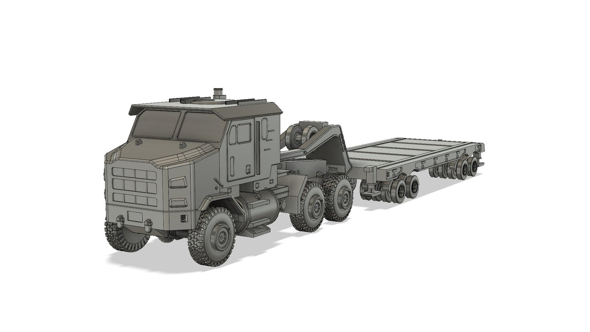 1-87TH SCALE 3D PRINTED OSHKOSH M1070 U.S.ARMY TANK TRANSPORTER UNIT ...
