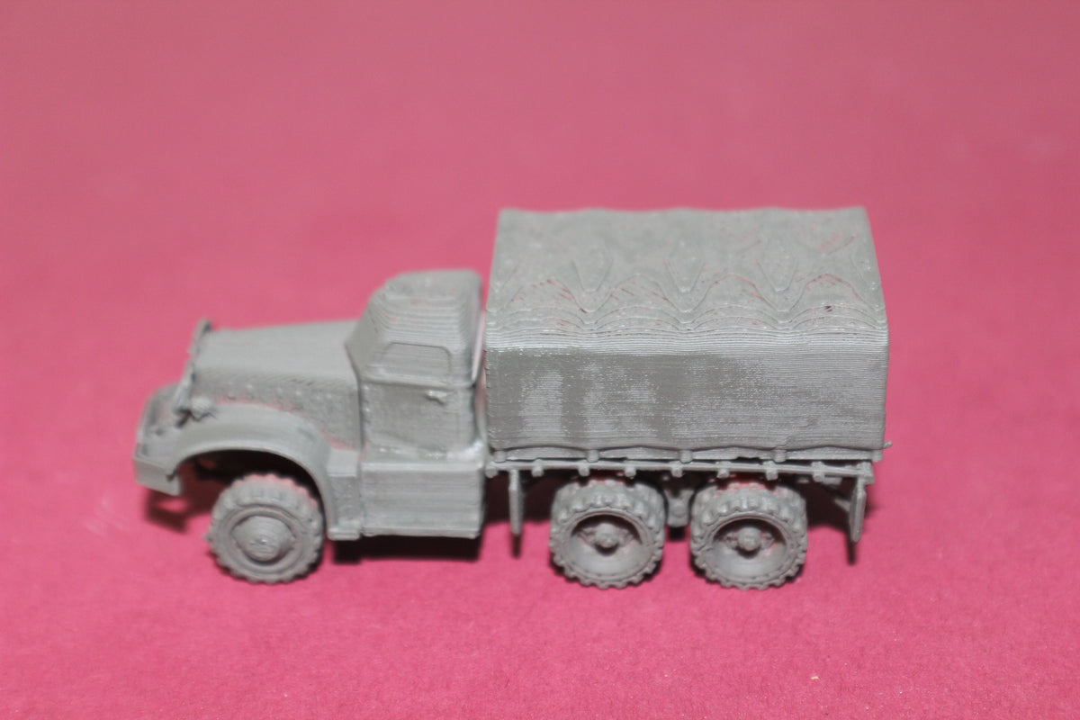 1-87TH HO SCALE 3D PRINTED WW II U.S.ARMY DIAMOND T 4 TON 6X6 COVERED ...
