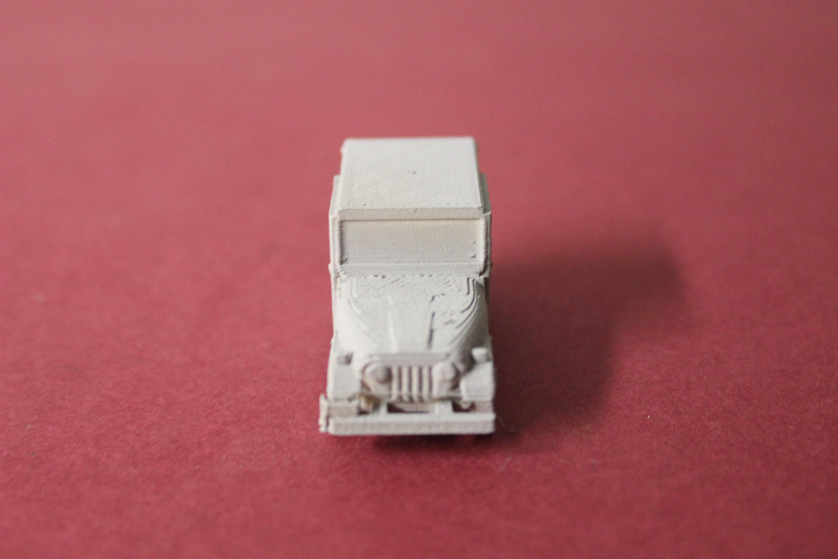 1-87TH HO SCALE 3D PRINTED UNITED STATES POSTAL SERVICE DJ5 JEEP USPS ...