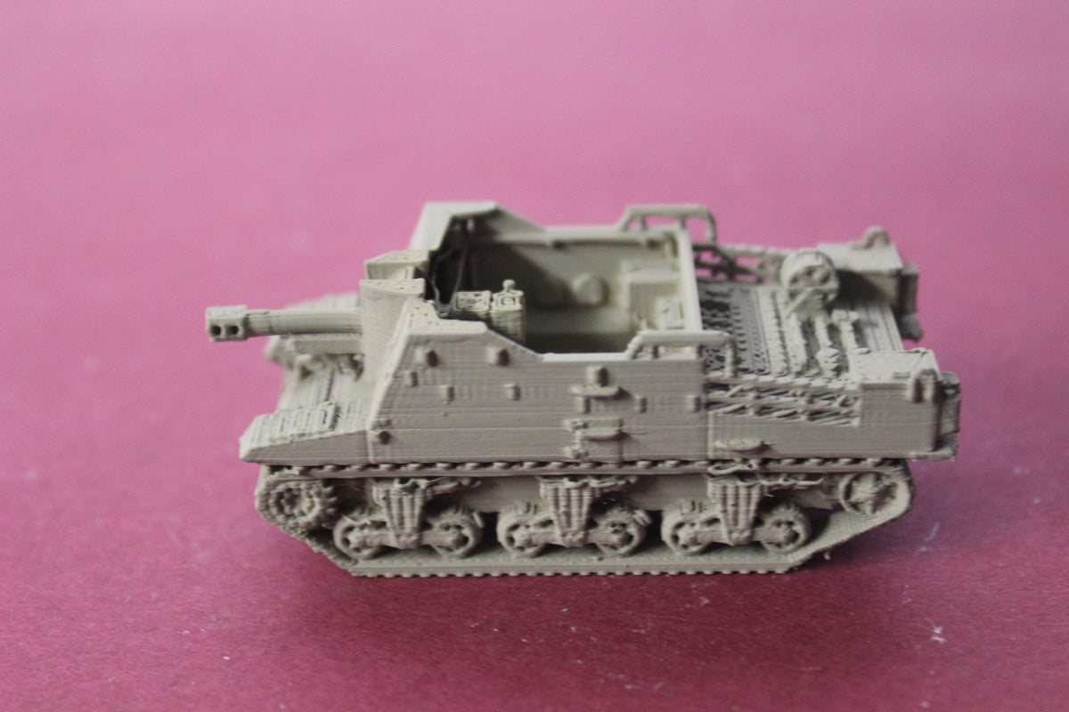 1-72ND SCALE 3D PRINTED WW II BRITISH SEXTON II 25 POUNDER TRACKED ART ...