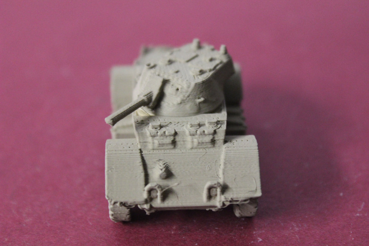 1-87TH HO SCALE 3D PRINTED WW II BRITISH T17E1 STAGHOUND II ARMORED CA ...