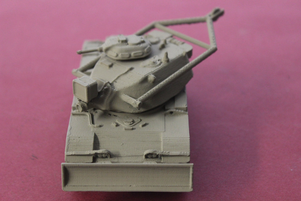 1-72ND SCALE 3D PRINTED GULF WAR M728 COMBAT ENGINEER VEHICLE (CEV ...