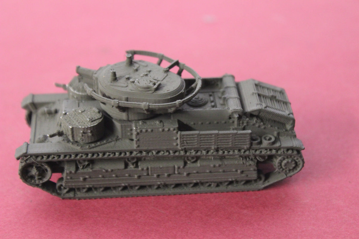 1-72ND SCALE 3D PRINTED WW II SOVIET T-28 M ID MULTI-TURRETED MEDIUM T ...
