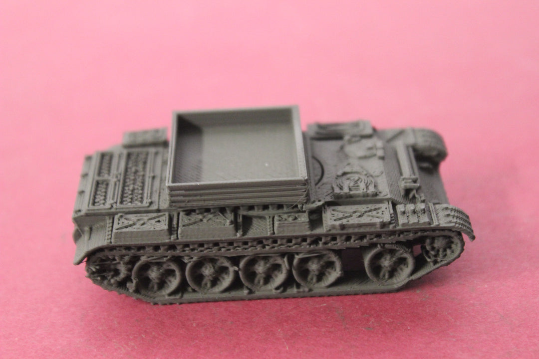 1-87TH SCALE 3D PRINTED WW II RUSSIAN BTS-2 ARMORED RECOVERY TRACTOR ...