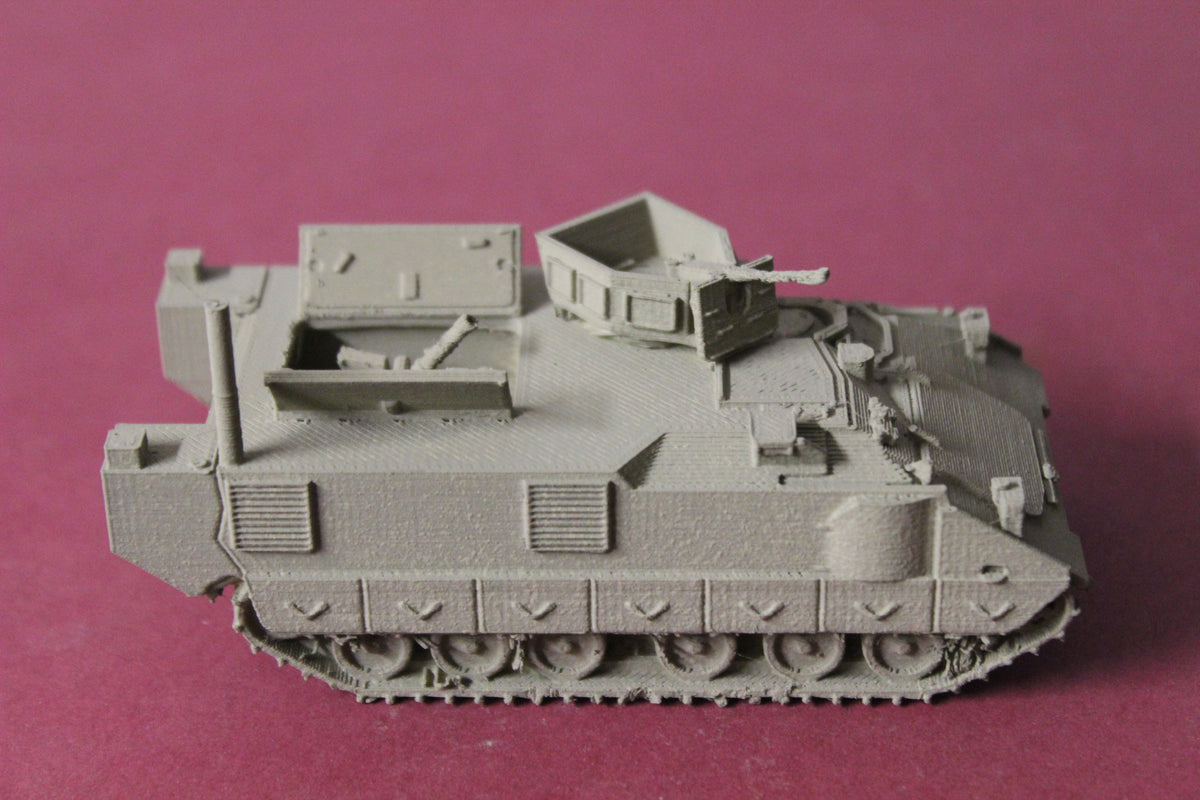 1-72ND SCALE 3D PRINTED U.S. ARMY AMPV XM1287 120MM MORTAR CARRIER (Ar ...
