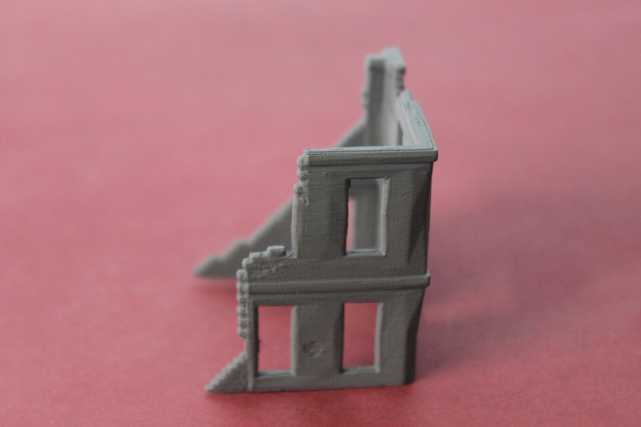1-72ND SCALE DIORAMA BOMB DAMAGED BUILDINGS #1 – The Railroad Connection