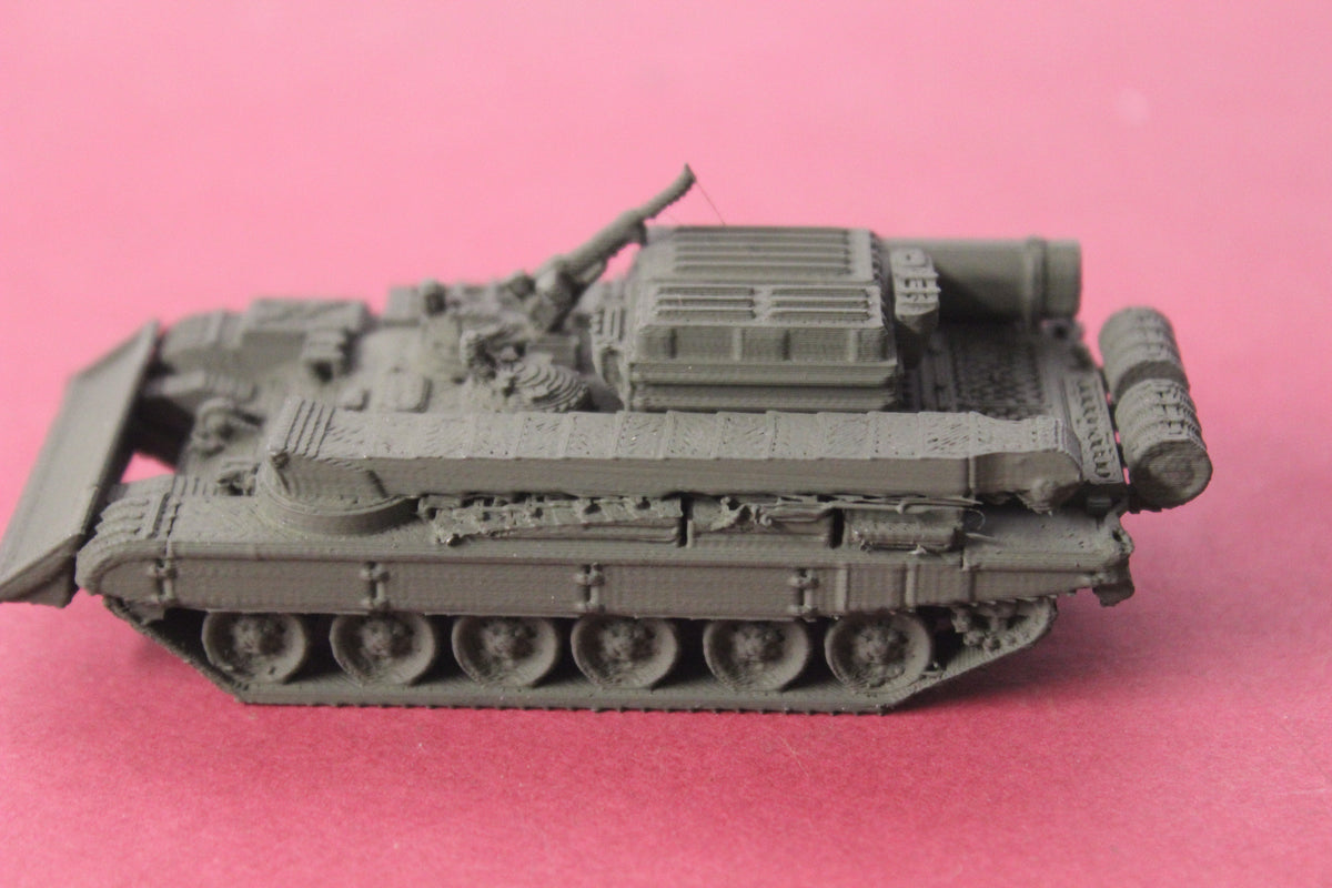 1-72ND SCALE 3D PRINTED UKRAINE INVASION UKRAINE ARMY BREM-1 ARMORED R ...