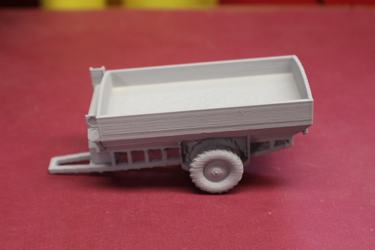 1-87TH HO SCALE 3D PRINTED KINZE GRAIN CART WITH DUAL AUGERS ...