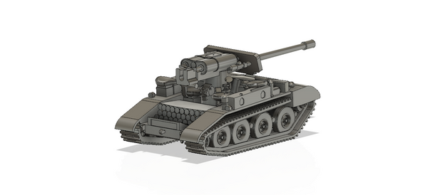 1-72ND SCALE 3D PRINTED VIETNAM WAR U.S. ARMY M56 SCORPION 76mm L23A1 ...