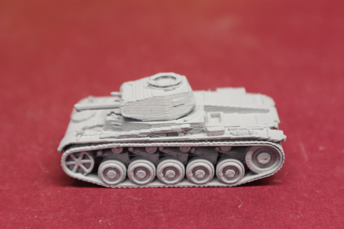 1-72ND SCALE 3D PRINTED WW II GERMAN PANZER II AUSF. C (PZ.KPFW. IIC ...